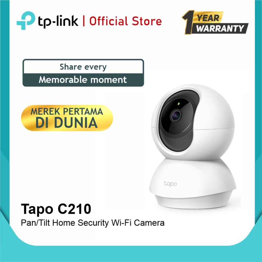Jual TP-LINK Tapo C210 Pan/Tilt Home Security Wi-Fi Camera | Shopee Indonesia