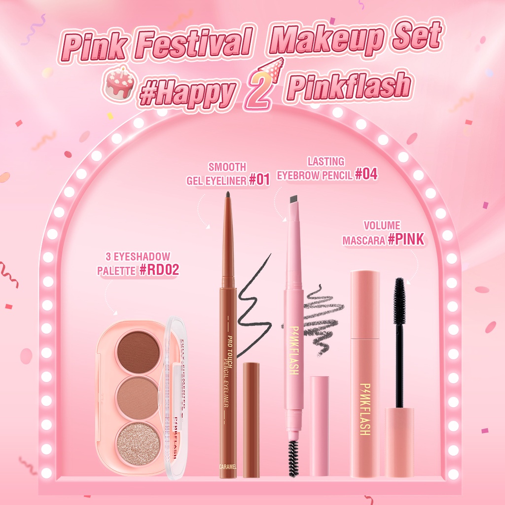 Jual PINKFLASH OhMyColor 1 Anniversary Makeup Beauty Sets The Hottest ...