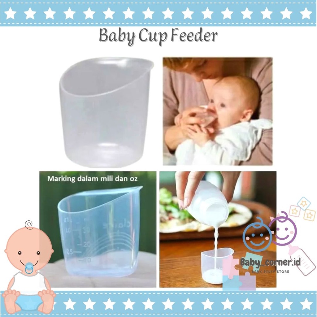 Jual Baby cup feeder | gelas cangkir asi menyusui bayi | sloki bingung ...