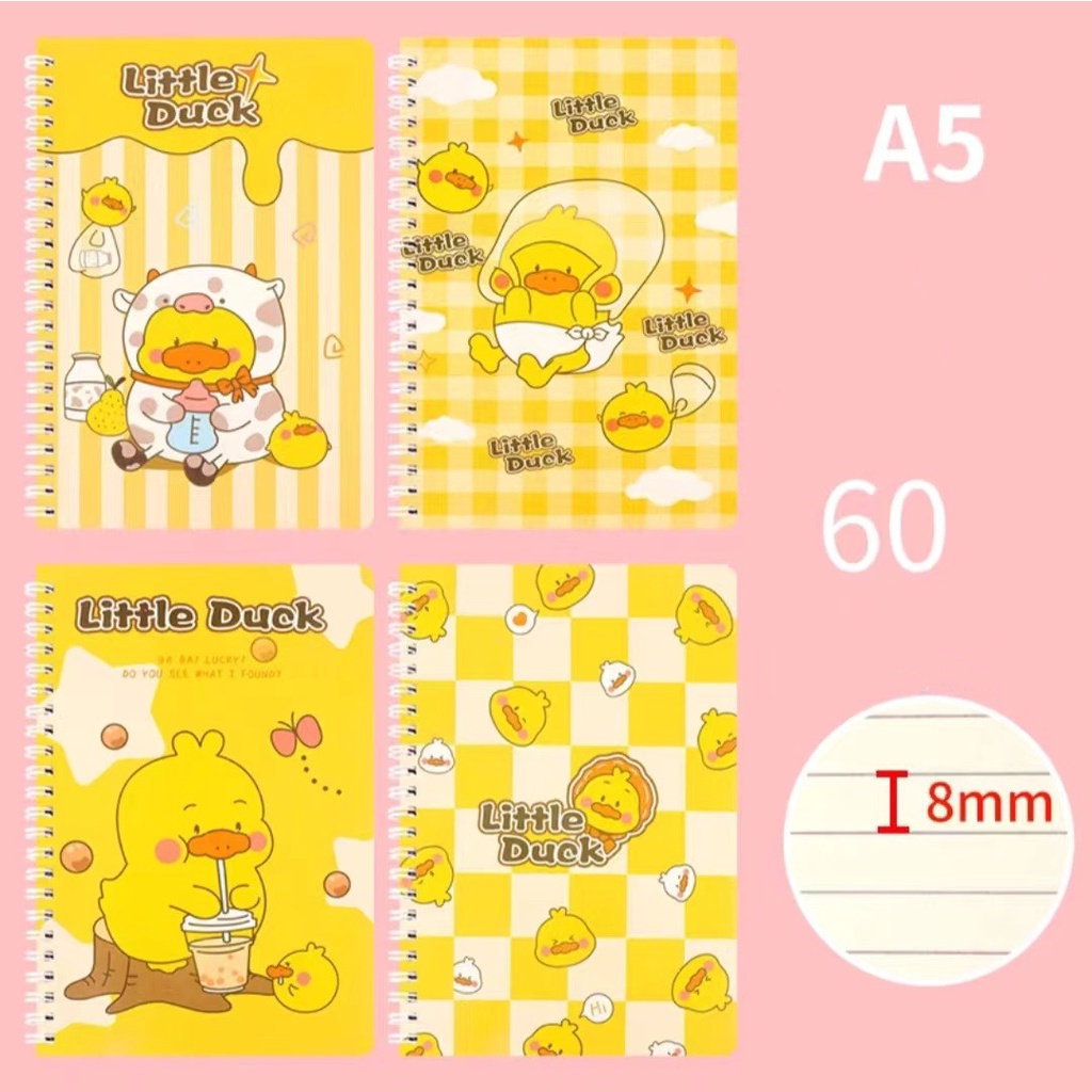 Jual Buku Tulis A5 /Notebook A5/buku gulungan A5/Buku Tulis Sekolah isi ...