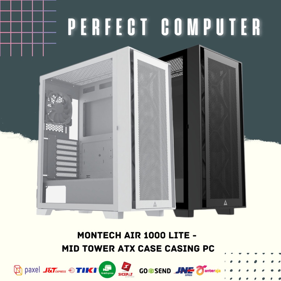 Jual Casing PC Montech AIR 1000 Lite - Mid Tower ATX Case | Shopee ...