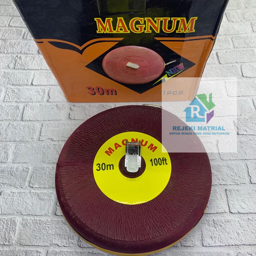 Jual Meteran Roll Gulung Kain Bulat 30M - Cloth Tape Measure Alat Ukur ...