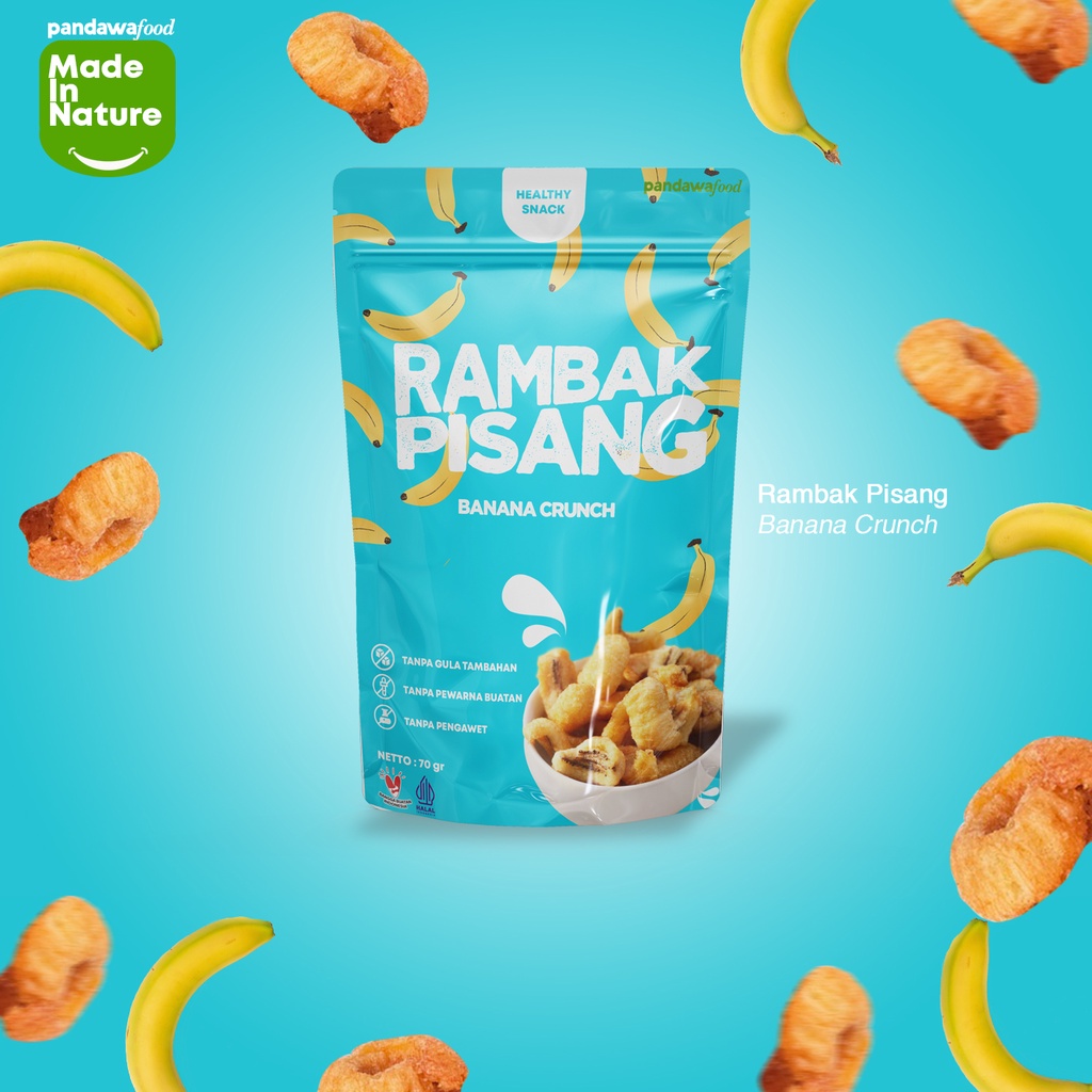 Jual Pandawa Rambak Pisang / Banana Crunch / Pisang Crispy / Banana Chips / Keripik Pisang ...
