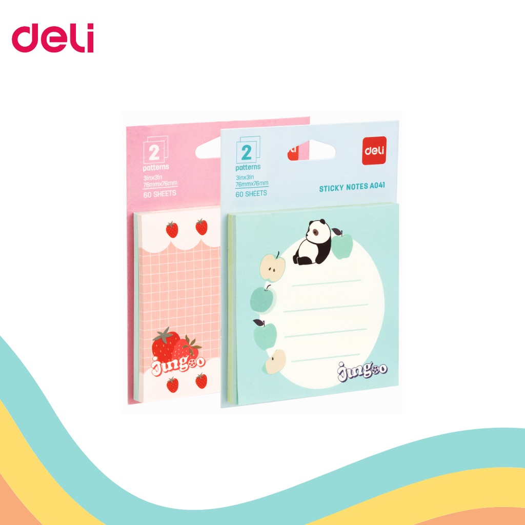 Jual STICK NOTE DELI A-041 (1 PCS) | Shopee Indonesia