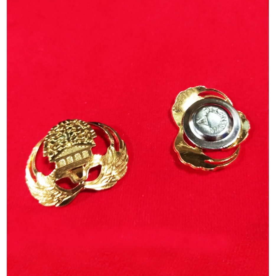 Jual pin korpri kuningan /pin ASN / emblem pns / perlengkapan pns ...