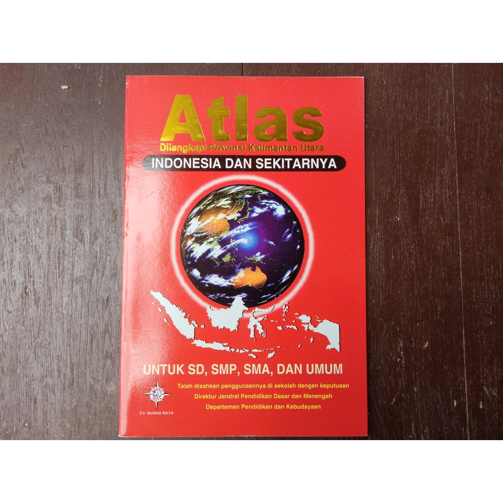 Jual Buku Atlas Super Lengkap Indonesia & Dunia [Ukuran 30x24] [Buana ...