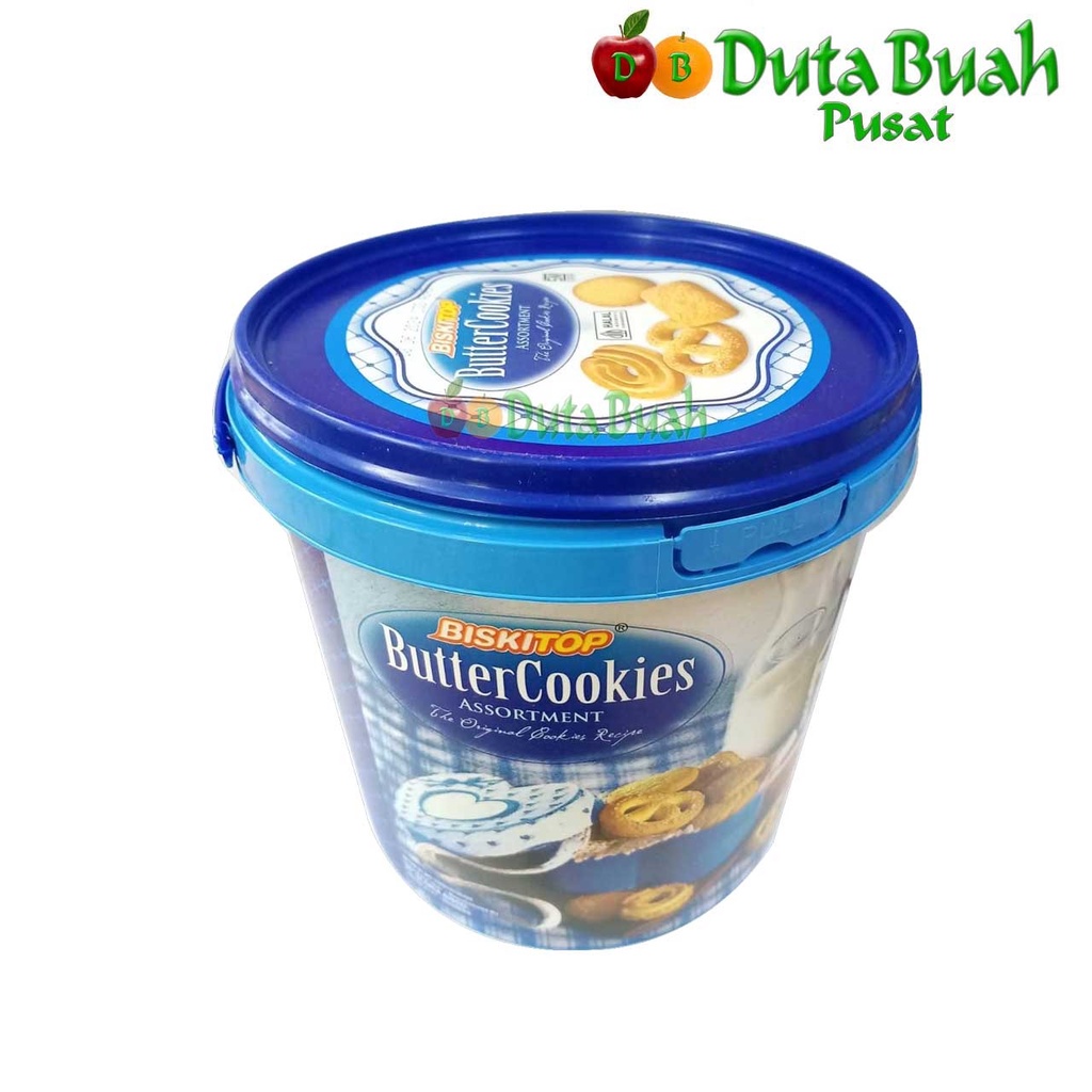 Jual DUTA BUAH Biskitop Butter Cookies Hand (+-400gram) | Shopee Indonesia