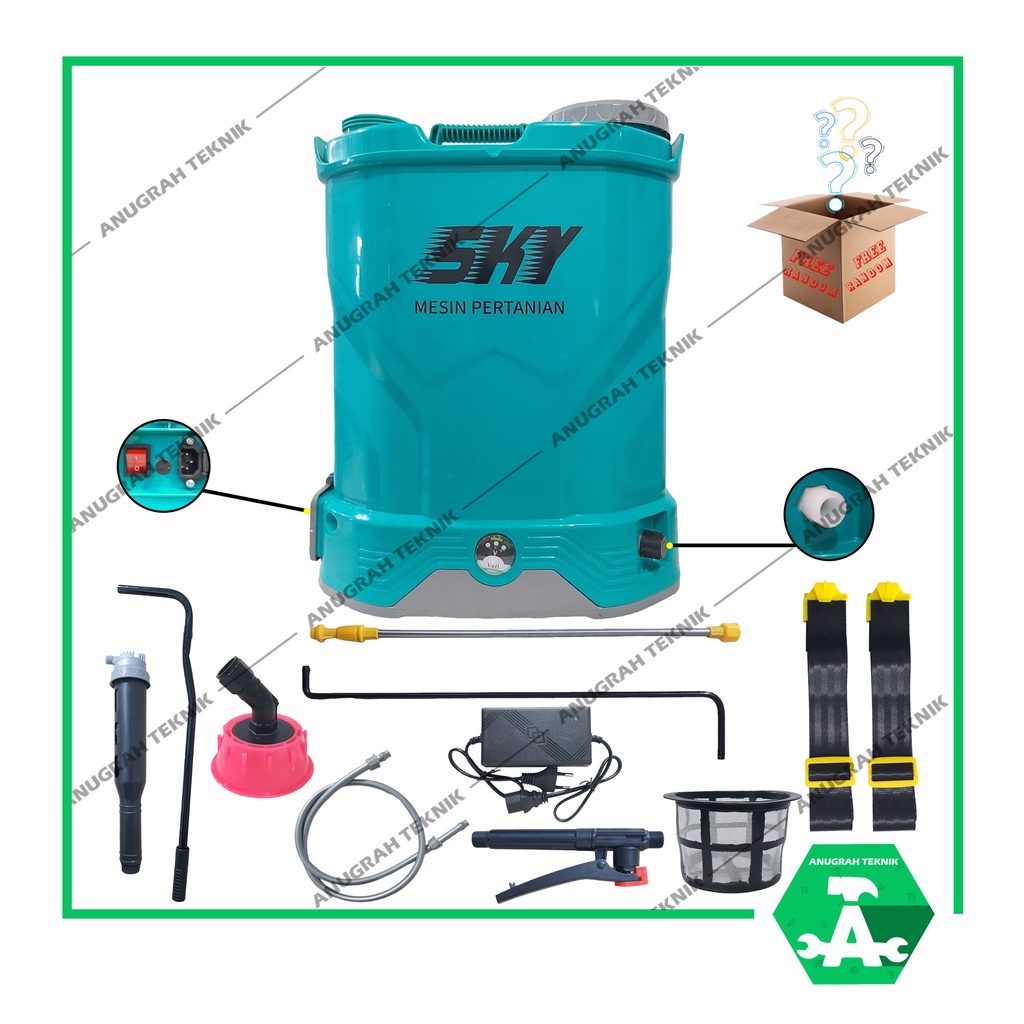 Jual Sky Sprayer Hama / Semprotan Hama Elektrik 2 in 1 / Power Sprayer ...