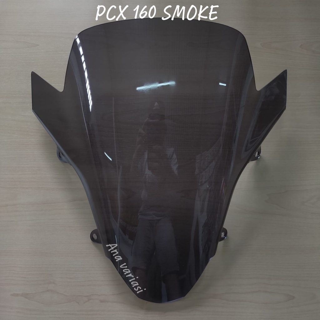 Jual visor pcx 160 model standar Visor honda pcx 160 model standar - windshield honda pcx 160 ...