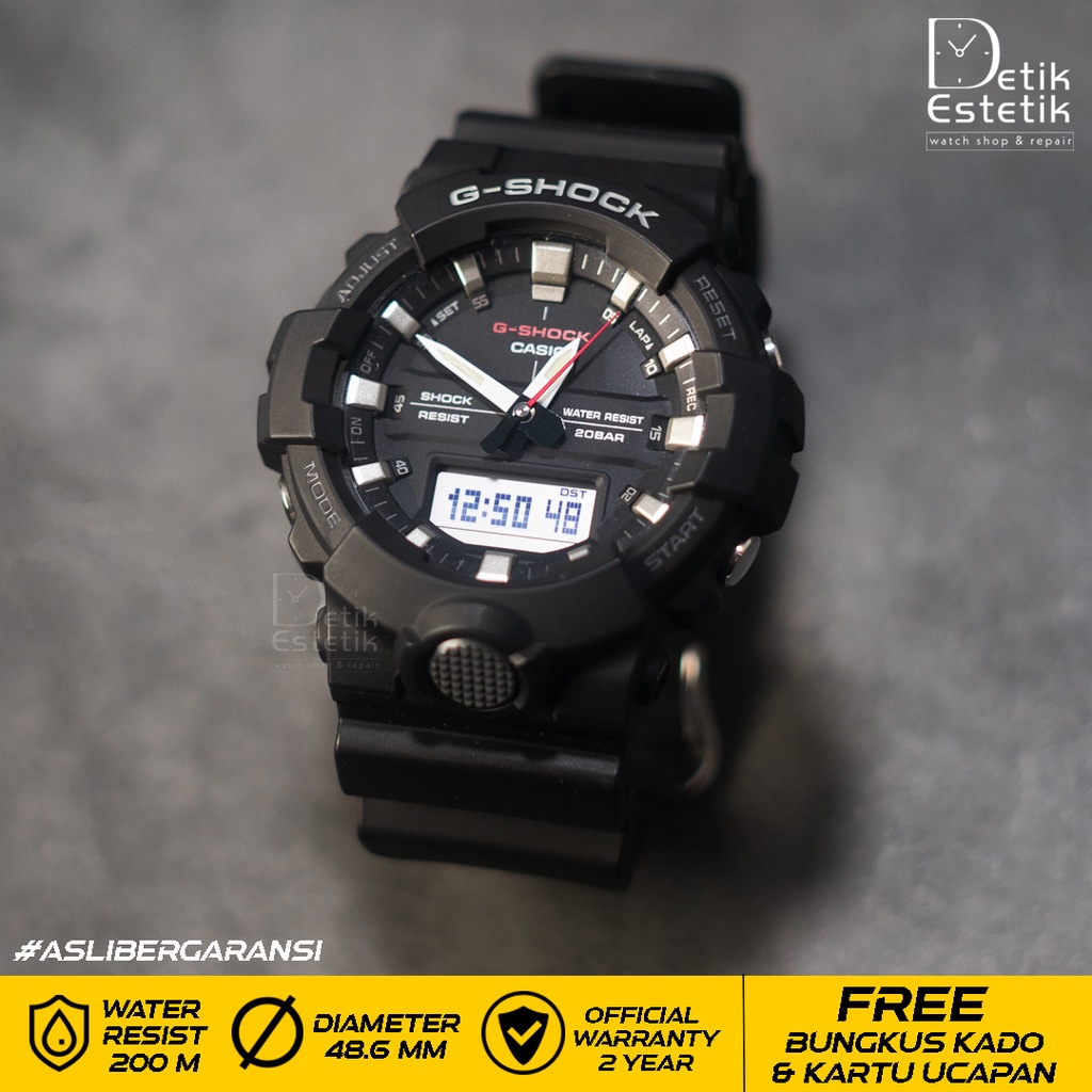 Jual JAM G-SHOCK Tipe GA-800-1ADR | Shopee Indonesia