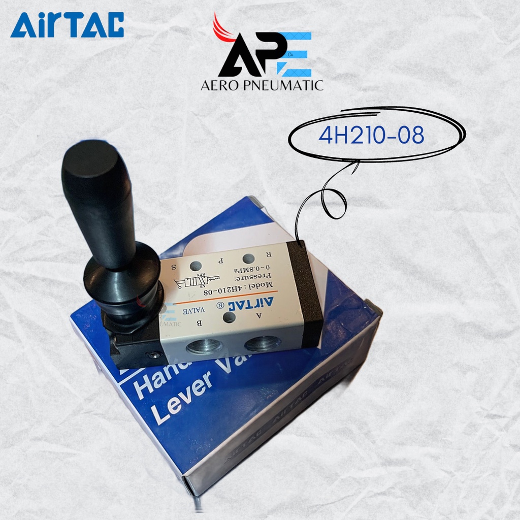 Jual HAND VALVE / PNEUMATIC CONTROL AIRTAC 4H210-08 | Shopee Indonesia