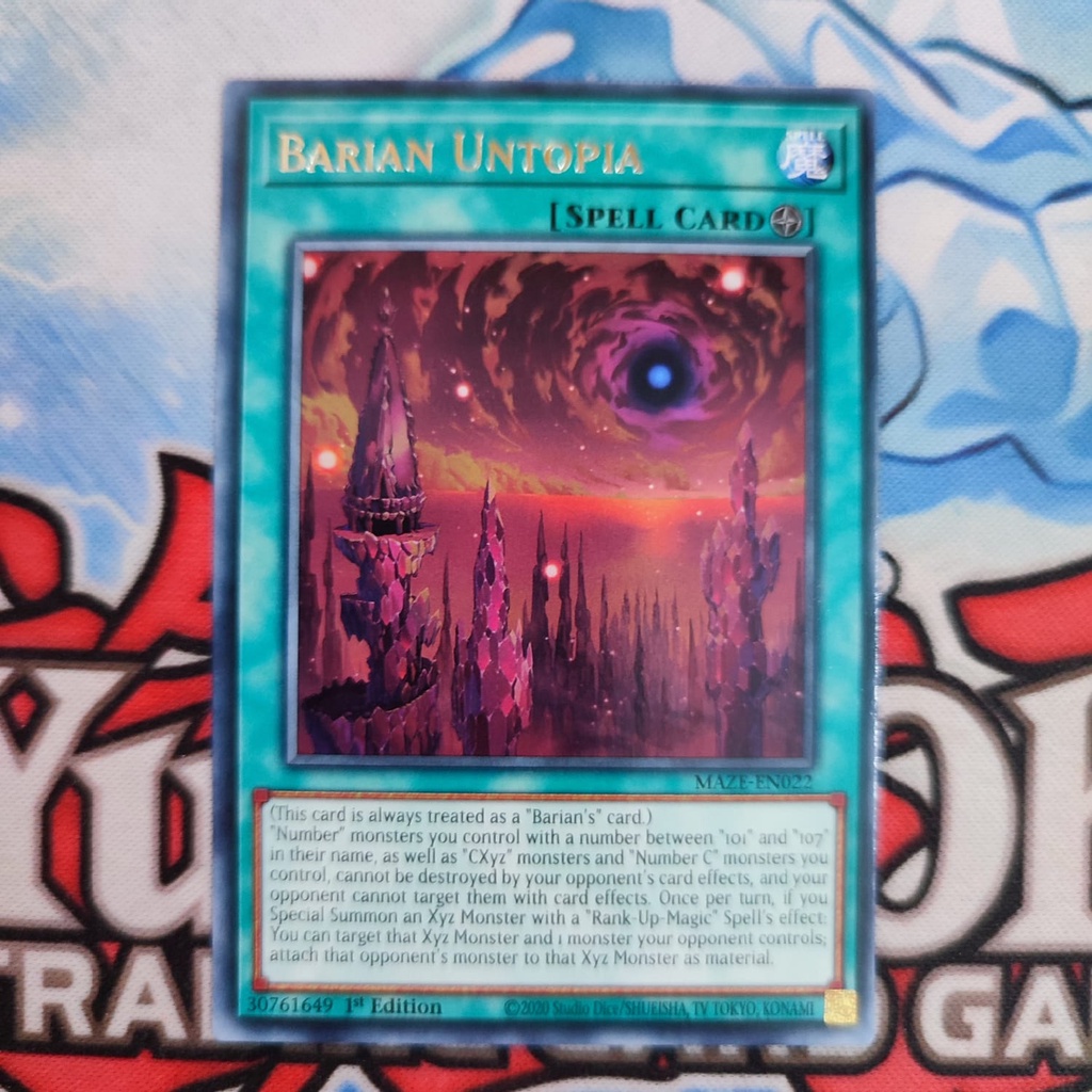 Jual yugioh barian untopia MAZE rare 1st original | Shopee Indonesia