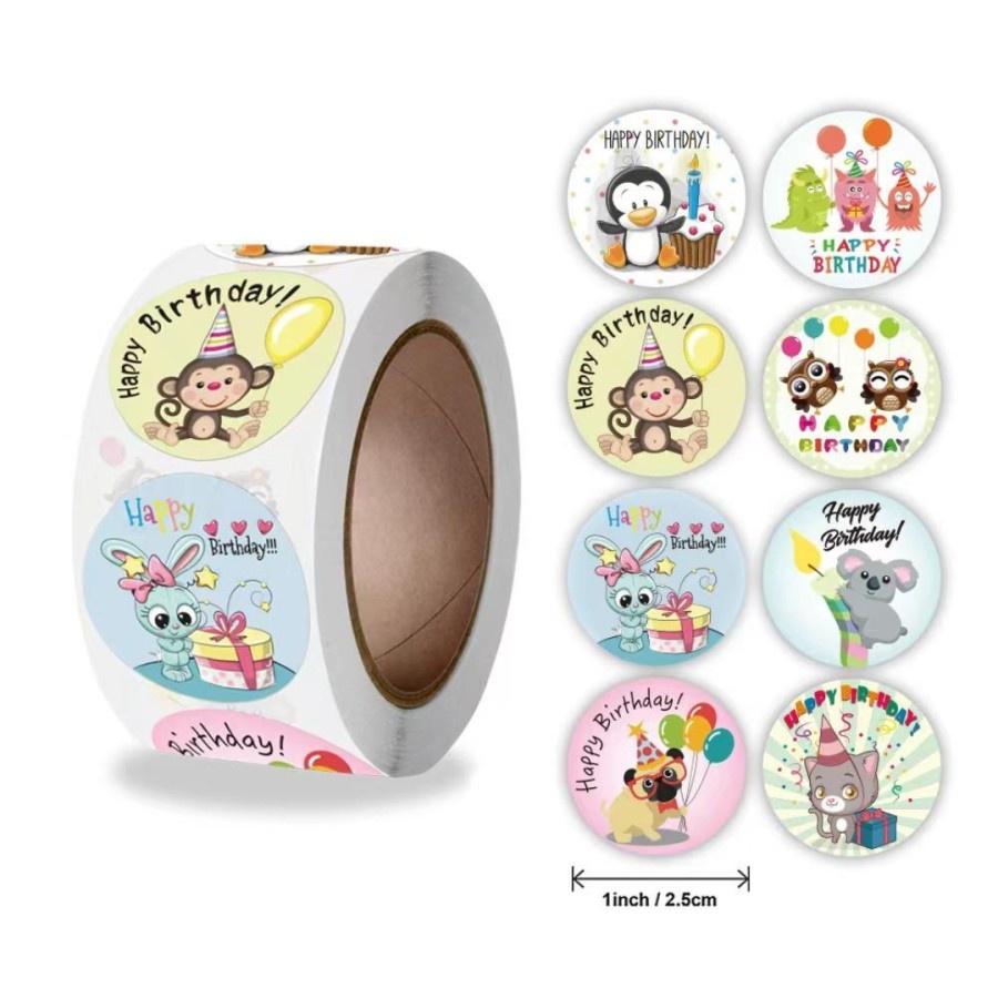 Jual [BS 929] Sticker Roll Reward Anak isi 500pc / Label Ulang Tahun ...