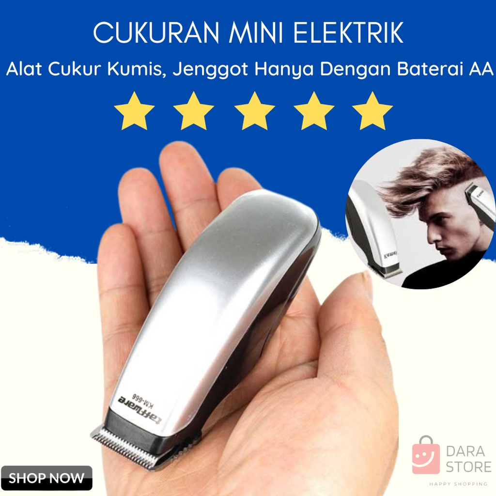 Jual Alat Cukur Rambut Jenggot Brewok Mini Portable/ Cukuran Jenggot ...
