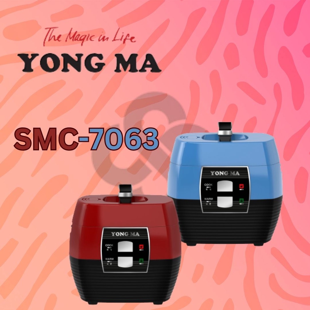 Jual YONG MA SMC7063 SMC 7063 Magic Com 2 Liter Eco Ceramic Wings ...