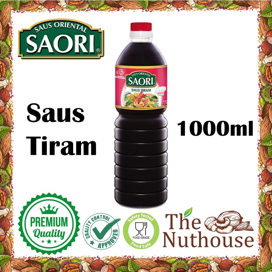 Jual SAORI TIRAM / Oyster Sauce / Saus Tiram Kemasan Botol 1L / 1000ml ...