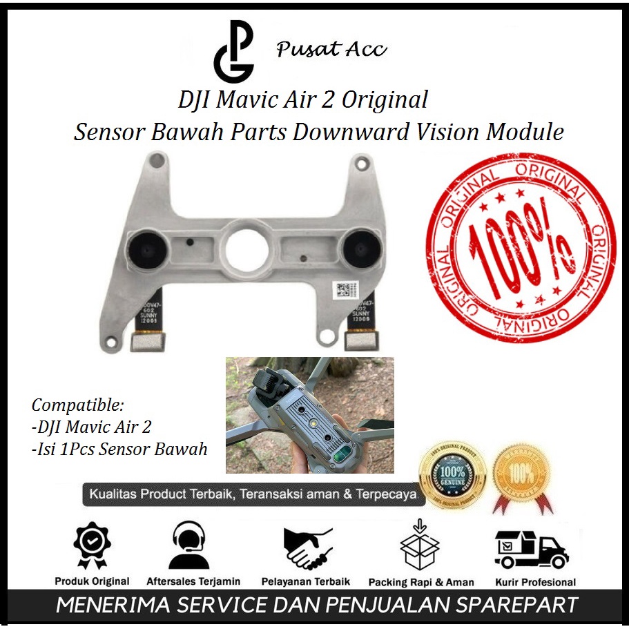 Jual DJI Mavic Air 2 Sensor Bawah Original for Mavic Air 2 Downward ...