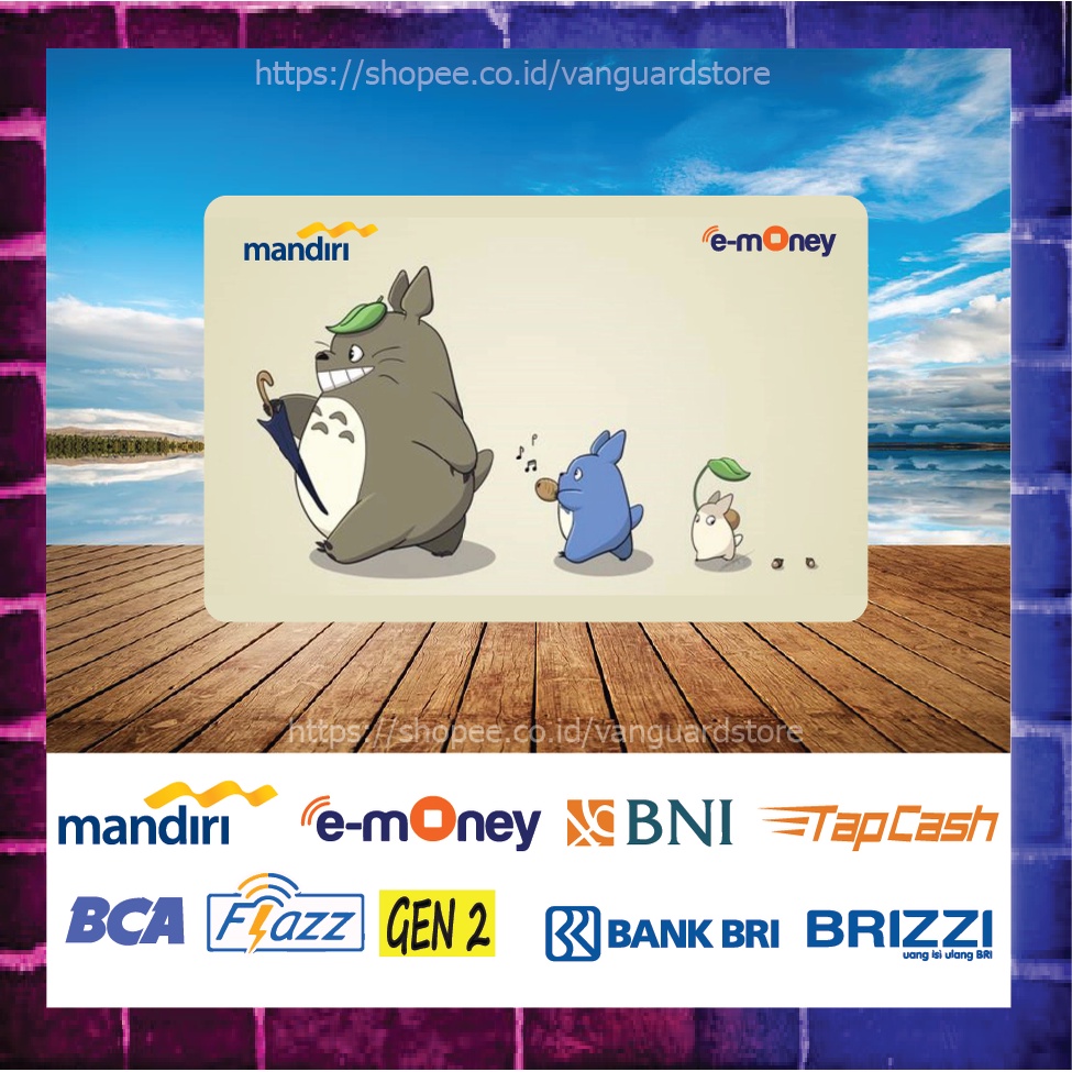 Jual KARTU E MONEY E TOLL TORORO DAN KAWAN2 KARTUN EMONEY MANDIRI FLAZZ ...