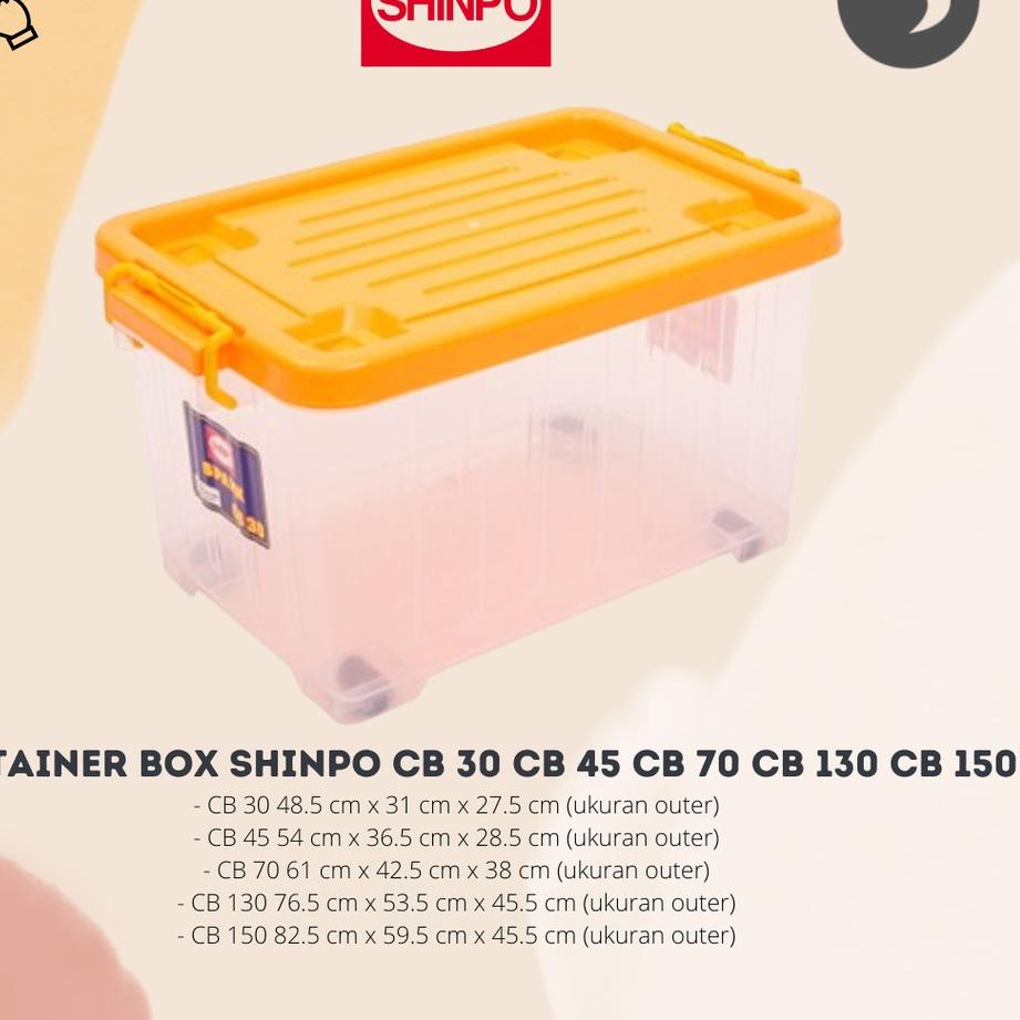 Jual ™ CONTAINER BOX SPARK SHINPO CB 30 CB 45 CB 70 CB 130 CB 150 ...