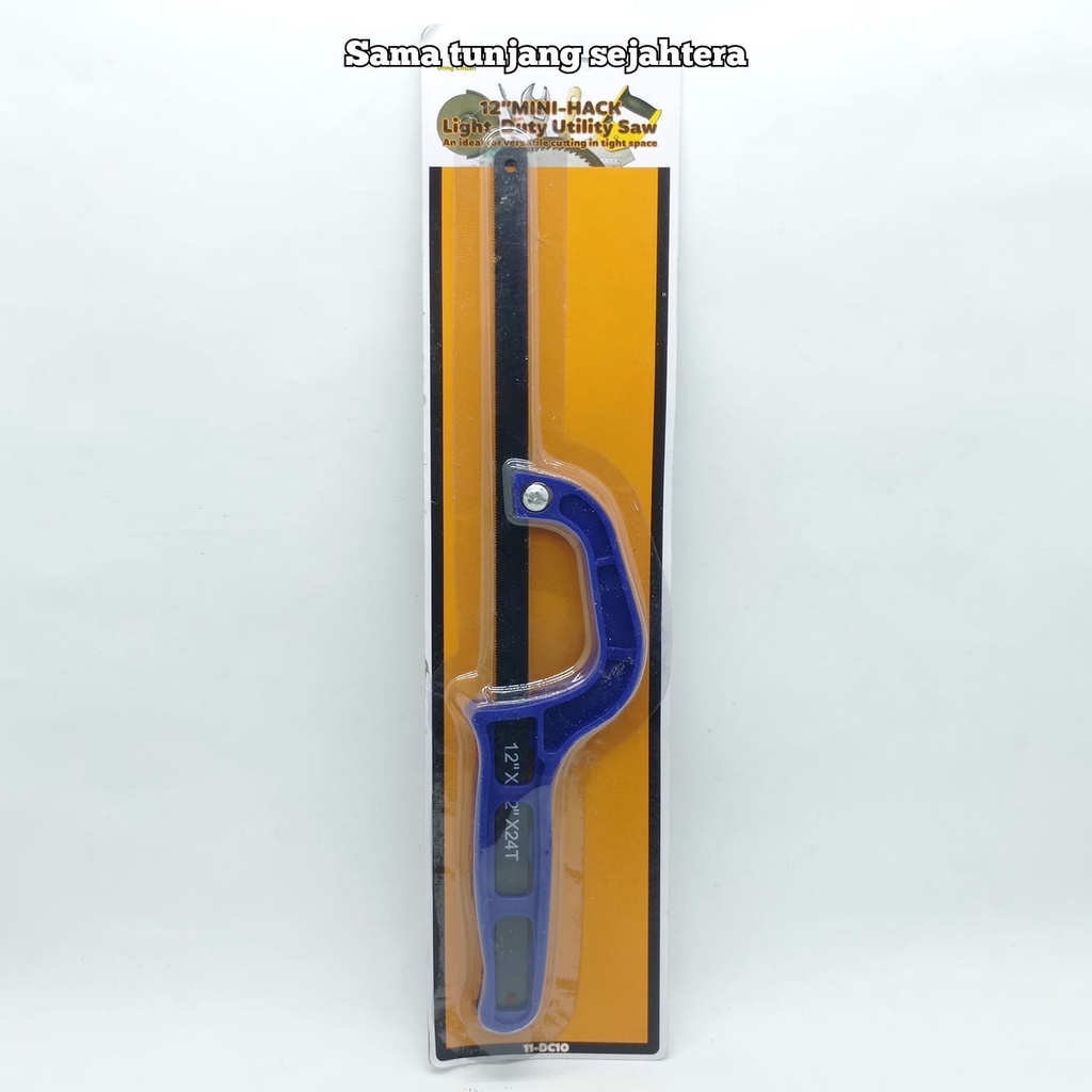 Jual GERGAJI BESI MINI GAGANG PLASTIK / MINI HACKSAW | Shopee Indonesia