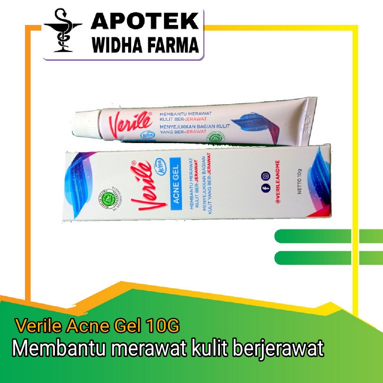 Jual Verile Acne Gel 10g | Shopee Indonesia