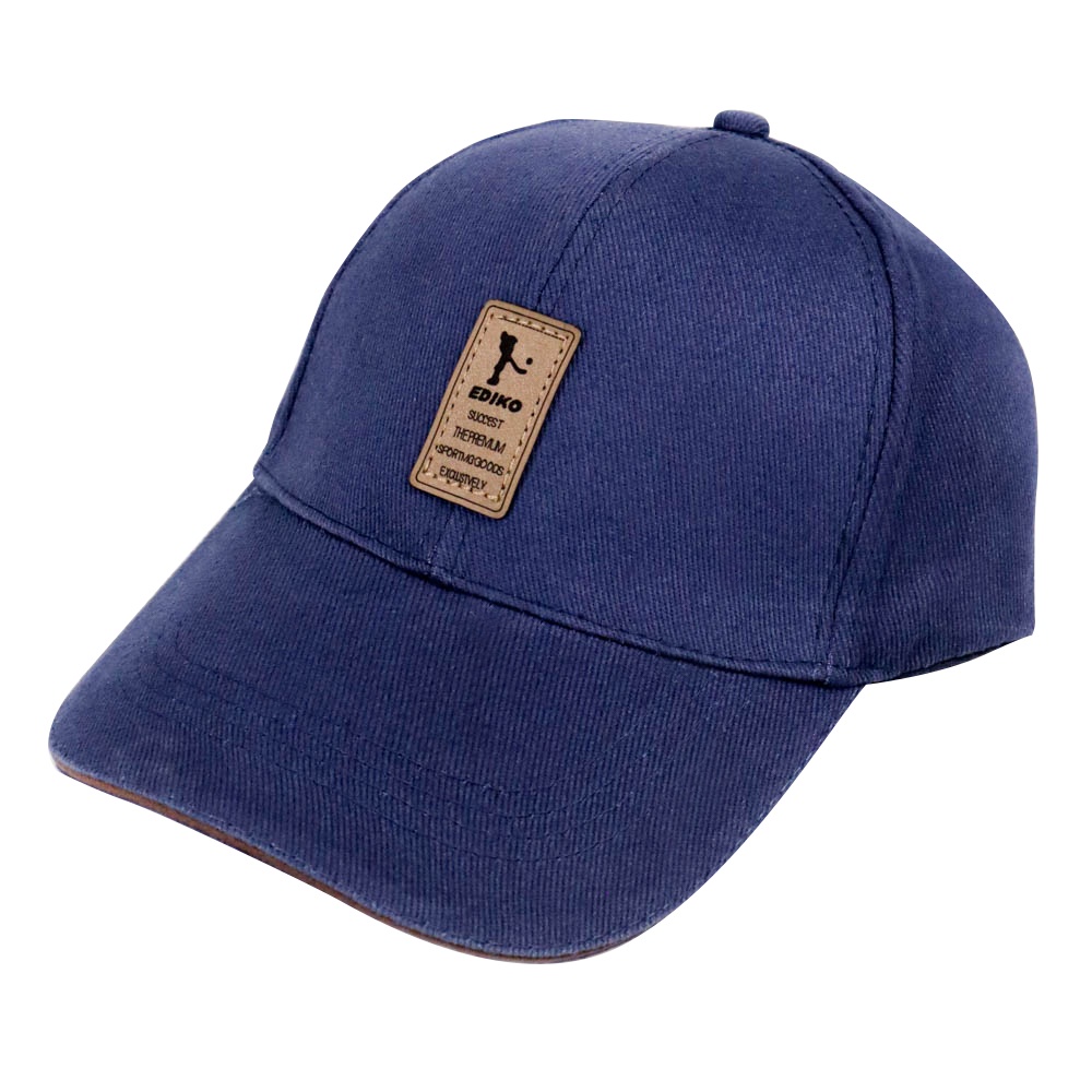 Jual EDIKO Topi Baseball Golf Logo Ediko Sport Fashion - Navy Blue ...