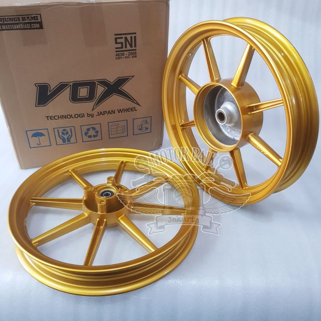 Jual velg pelek velek VOX RACING palang 8 lurus ring 14 vario 125 vario ...