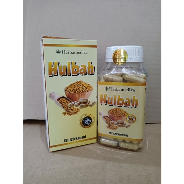 Jual Kapsul Hulbah Fenugreek Herbamedika isi 120 Kapsul | Shopee Indonesia