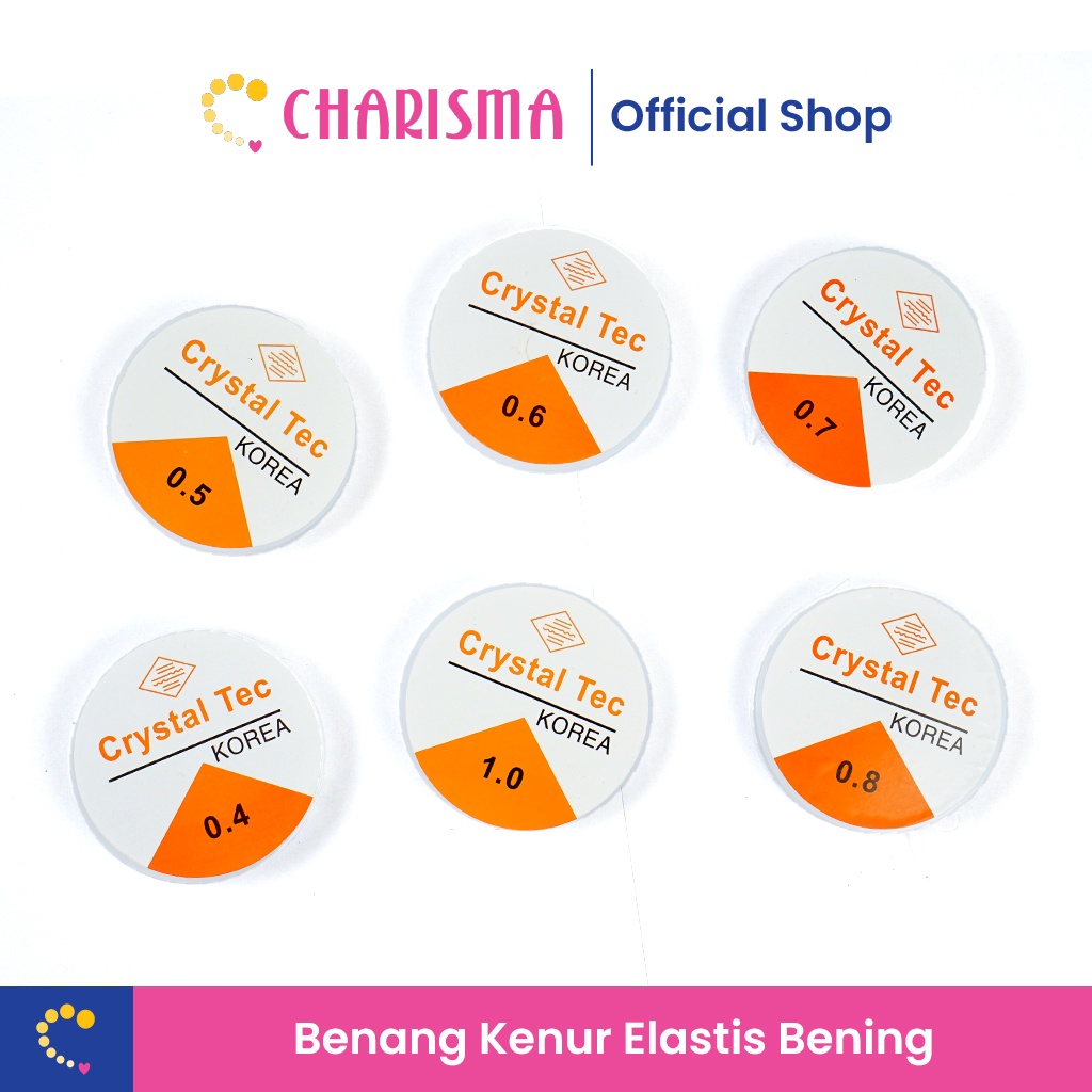 Jual Charisma Benang Elastis Crystal Tec Bening - Senar Elastis/Tali ...