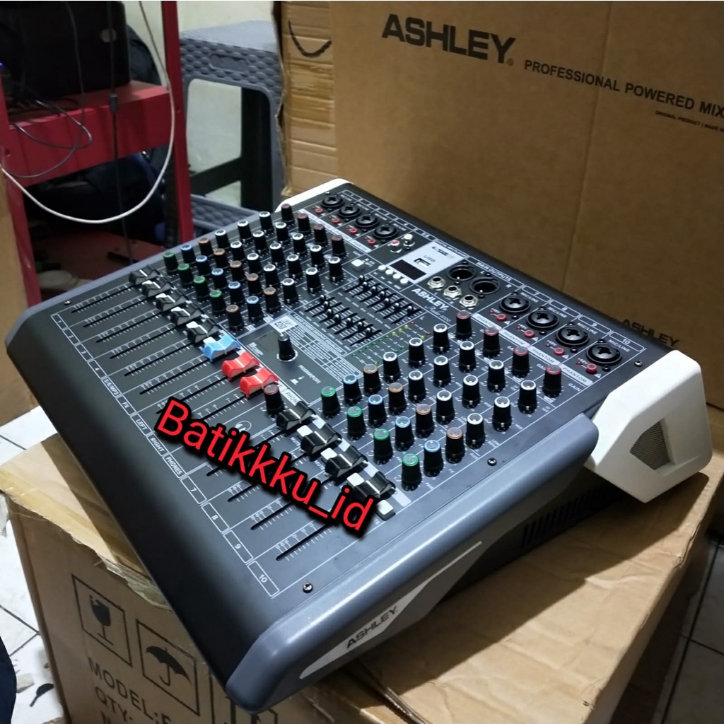 Jual POWER MIXER ASHLEY AUDIO 1000 AUDIO1000 ORIGINAL 550 WATT 10 CH DOUBLE EQUALIZER | Shopee ...