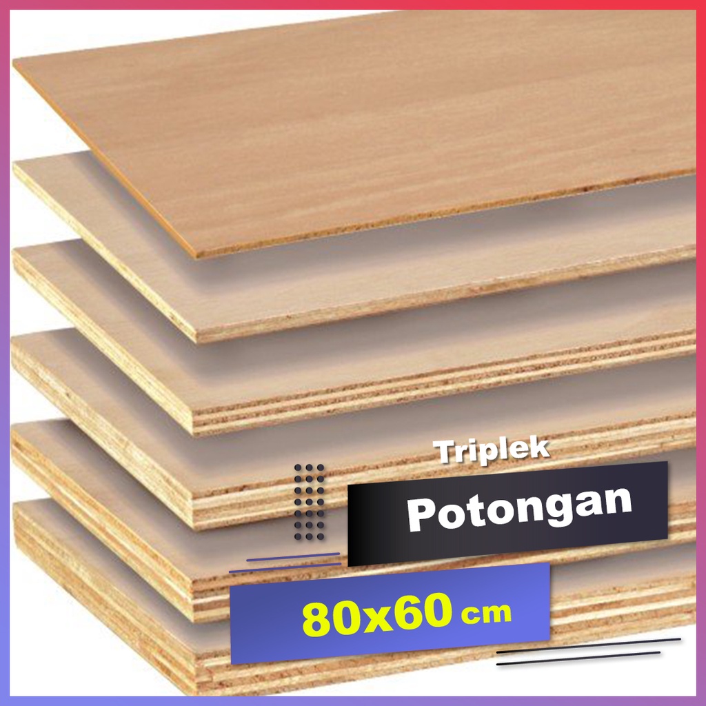 Jual triplek 4mm ukuran 80x60 | Shopee Indonesia