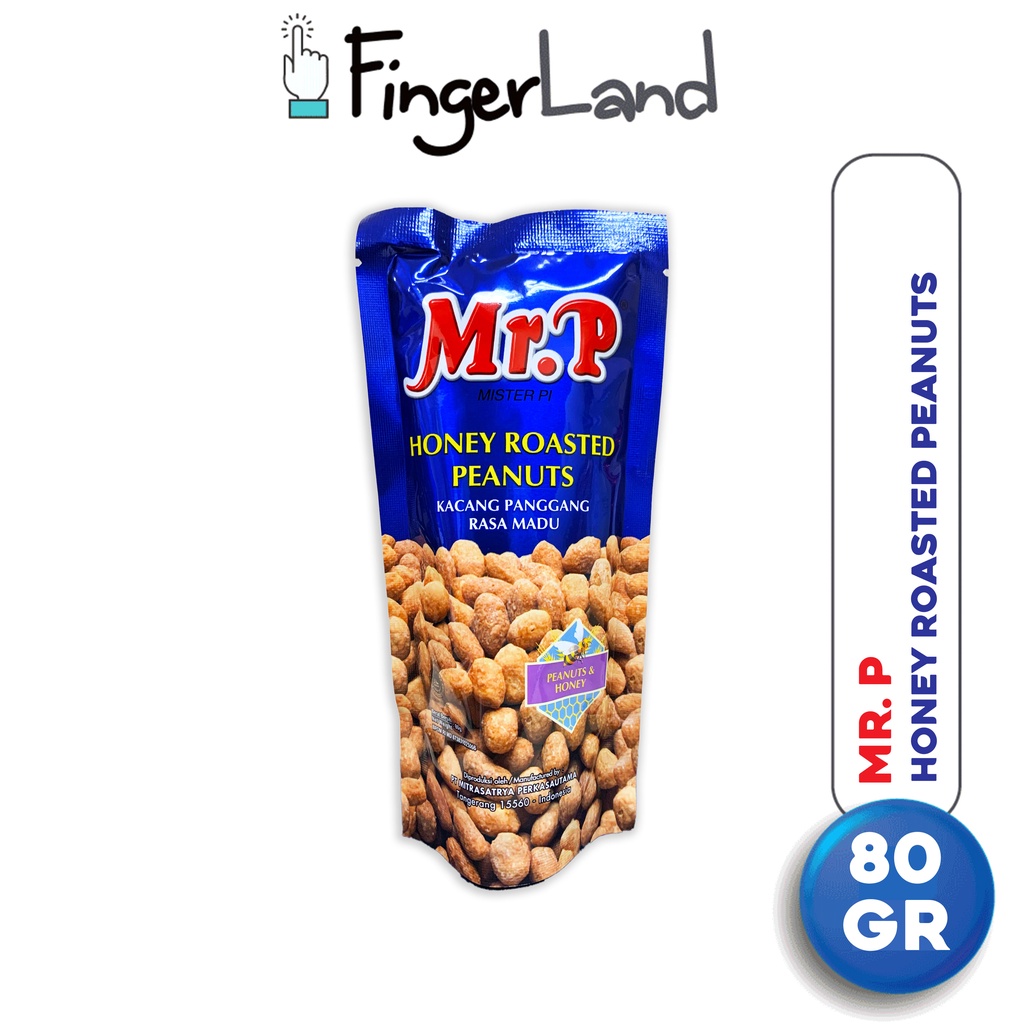 Jual MR. P Honey Roasted Peanuts 80 gram Kacang Rasa Madu | Shopee ...