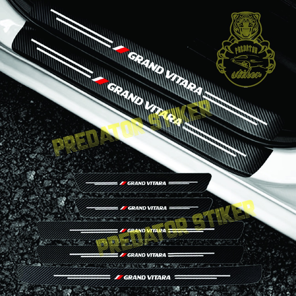 Jual Stiker Pelindung Pintu Mobil Bahan Kulit Serat Karbon Anti Gores ...