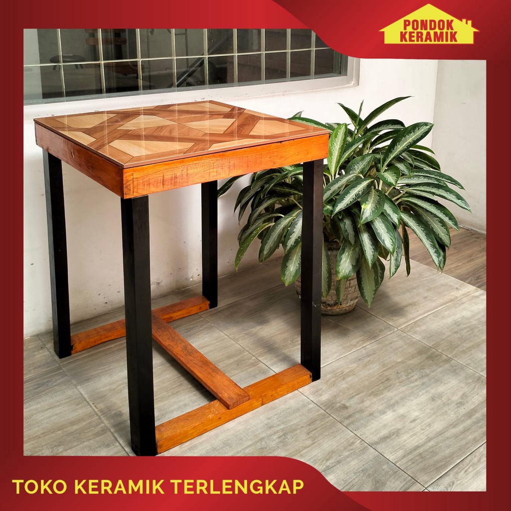 Jual MEJA KAYU / MEJA MAKAN / MEJA MINIMALIS / MEJA CAFE | Shopee Indonesia