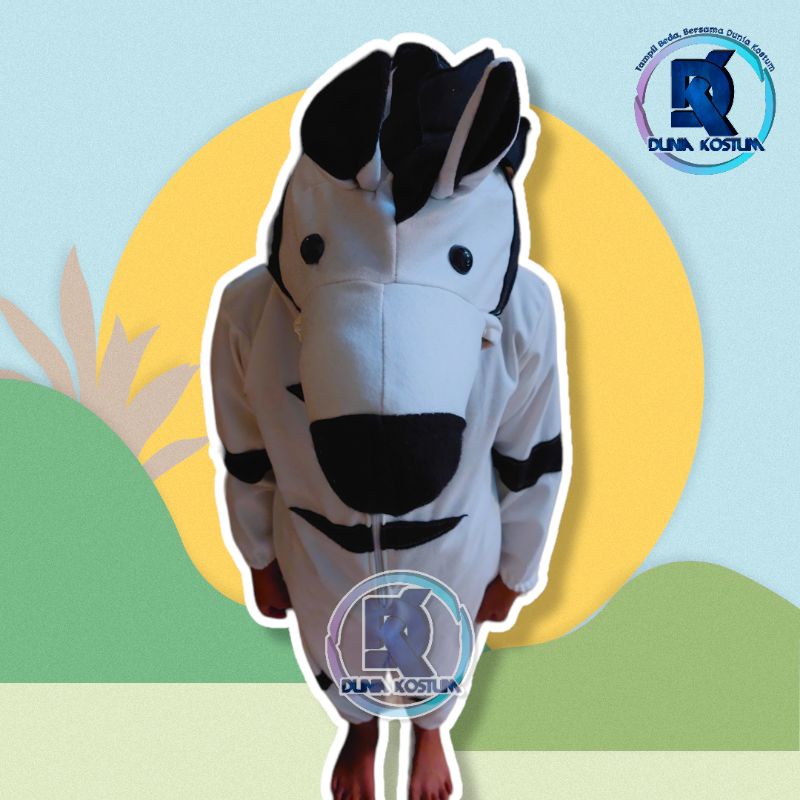 Jual BAJU KOSTUM ONESIE BINATANG KUDA ZEBRA/KOSTUM ANAK DAN KOSTUM DEWASA/BAJU KOSTUM CARNAVAL ...