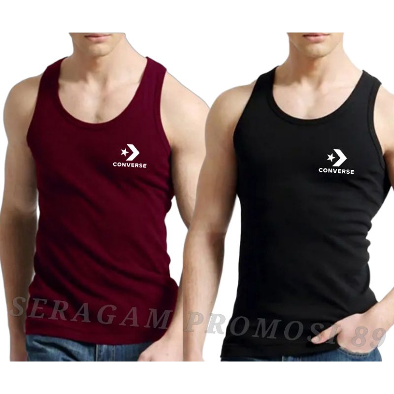 Jual Baju Singlet Pria Dewasa CONVR / Dalaman Singlet Laki-Laki / Baju ...