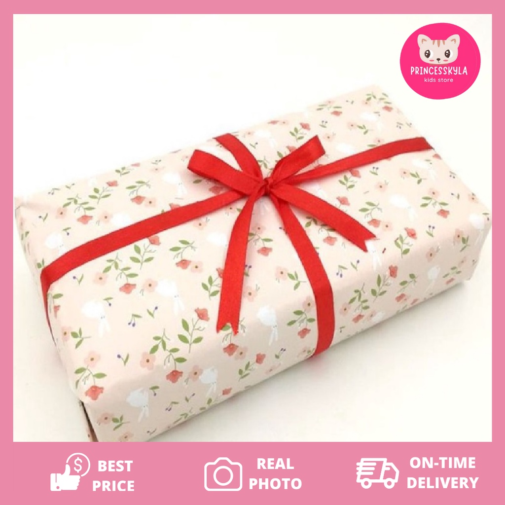 Jual PRINCESSKYLA Bungkus kado packing kertas kado Service Wrapping ...