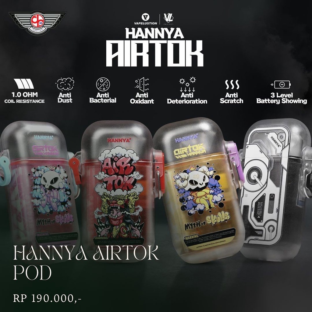 Jual HANNYA AIRTOK POD | Shopee Indonesia
