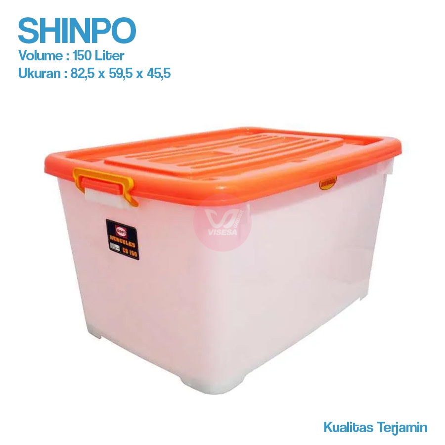 Jual Shinpo cb 150 liter box container kotak penyimpanan | Shopee Indonesia