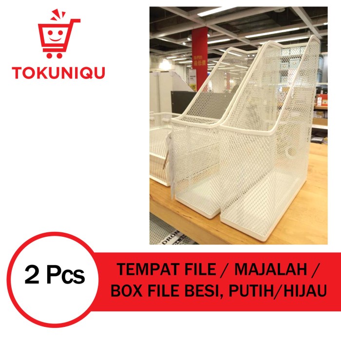 Jual Kosu Box File Besi Jaring Magazine Tray Tempat Dokumen Majalah 2 ...