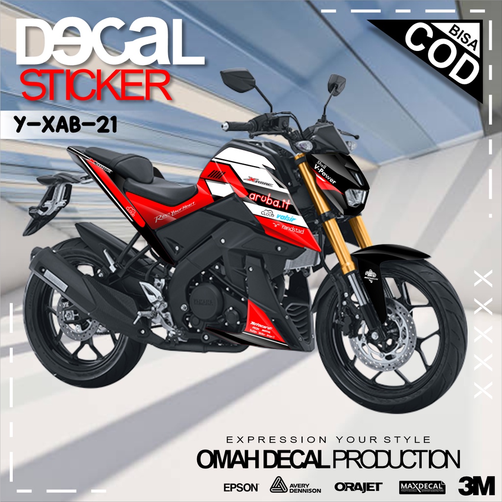 Jual DECAL XABRE YAMAHA FULL BODY DEKAL XABRE MOTOR KEKINIAN KEREN ...