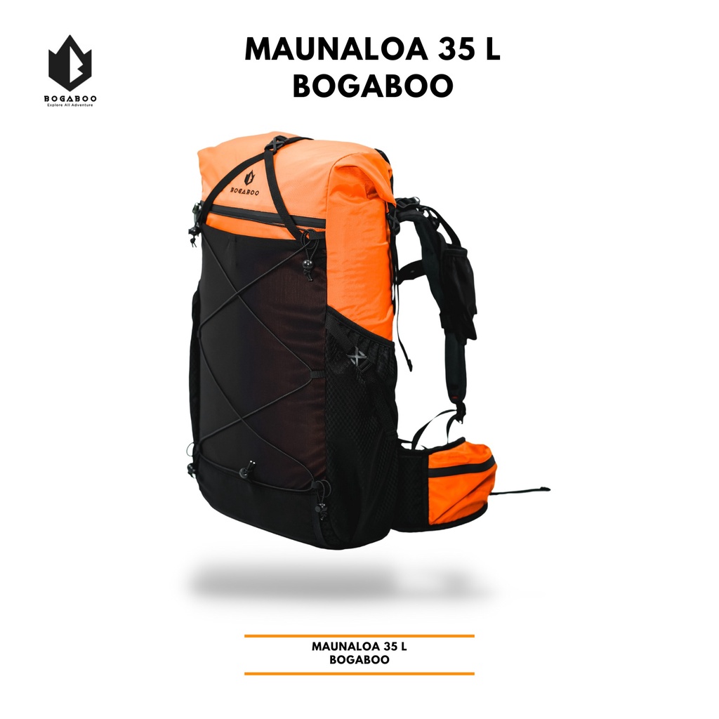 Jual [DAKIDAKU] Tas Daypack Bogaboo serie Maunaloa 35 L Backpack Ultralight Frameless Waterproof ...