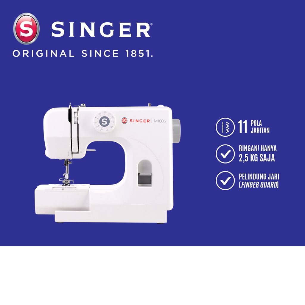 Jual Mesin Jahit Mini Portable SINGER M1005 | Shopee Indonesia