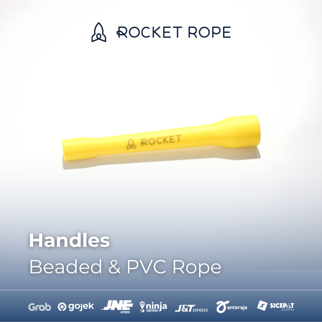 Jual [ROCKET ROPE] Jump Rope Handle 1pc 2pcs 1pair Beaded Jump Rope ...