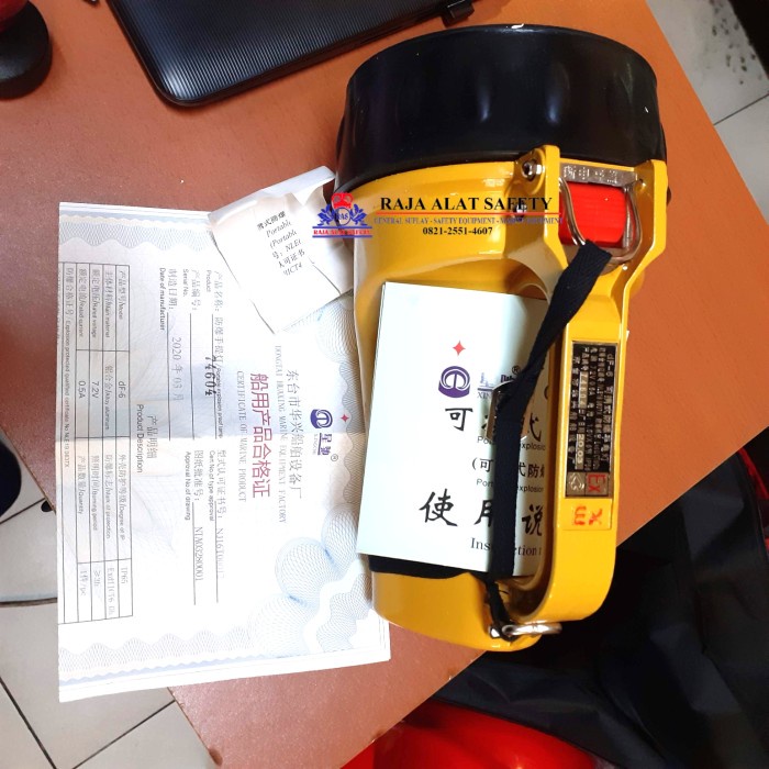 Jual Terlaris Senter Pemadam Kebakaran Waterproof Fire Safety Explosion ...