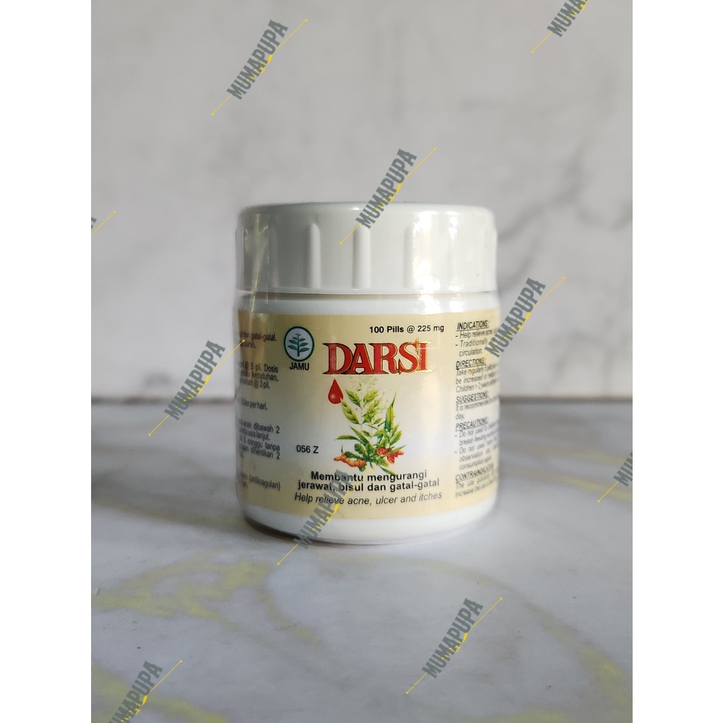 Jual Pil Darsi Borobudur isi 100 untuk membantu mengurangi jerawat ...