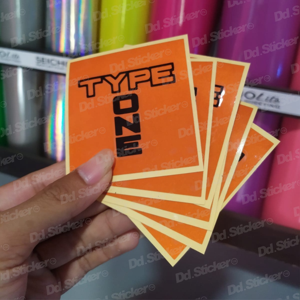 Jual Sticker type one (cutting) | Shopee Indonesia