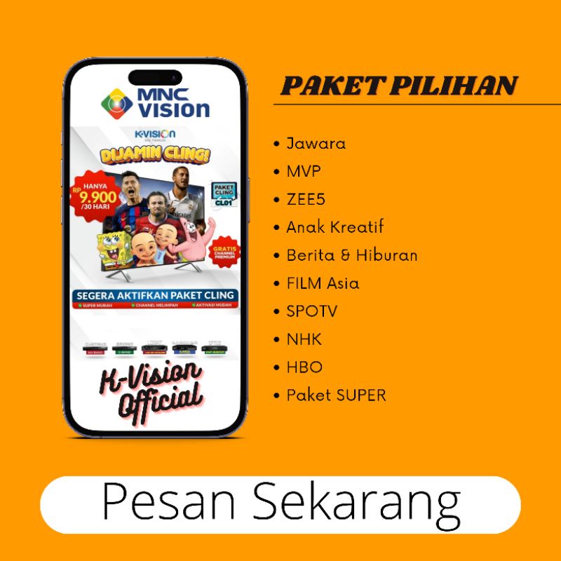 Jual PAKET MNC VISION | Shopee Indonesia