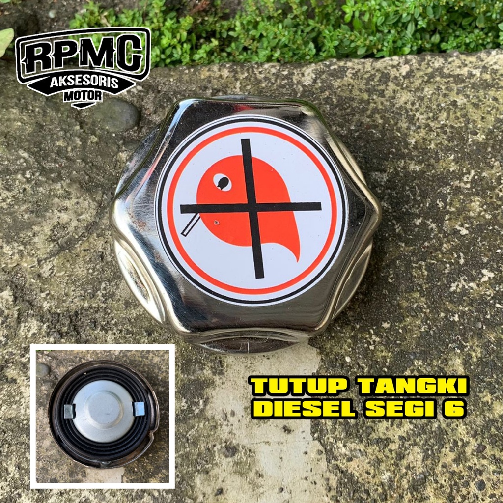 Jual TUTUP TANGKI CB MODEL DIESEL SEGI 6 PNP TANGKI CB CG GL100 S90 ...