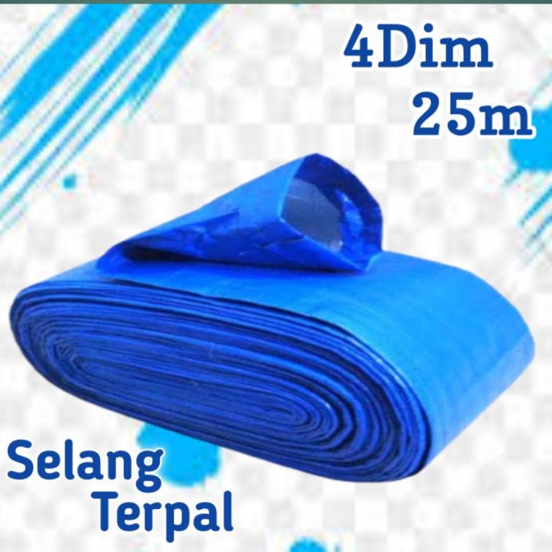 Jual SELANG TERPAL PLASTIK 4DIM / SELANG TERPAL PLASTIK 4INCI / SELANG ...